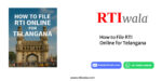 How to File RTI Online for Telangana