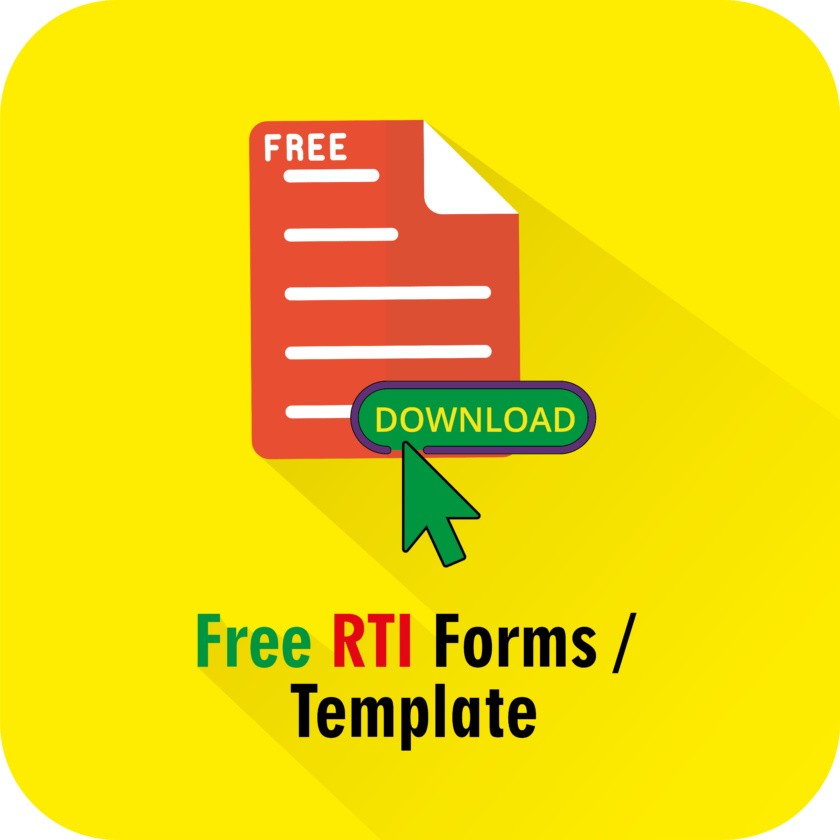 Download Free RTI Form or RTI Template [PDF]